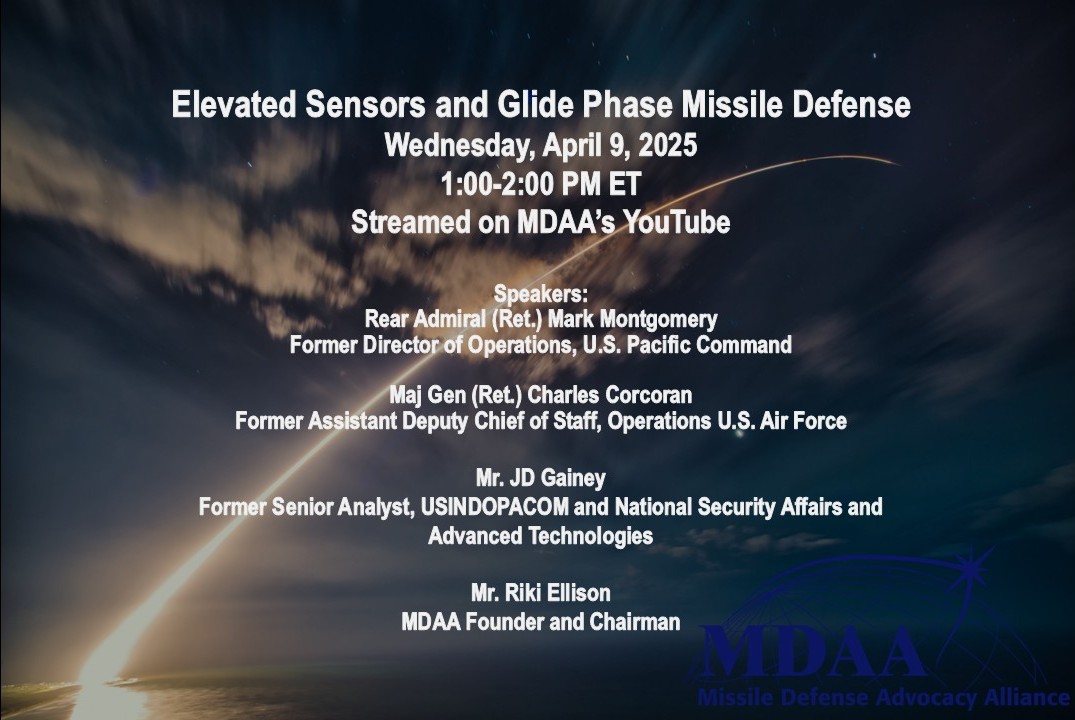 Elevated Sensors and Glide Phase Missile Defense – Missile Defense ...