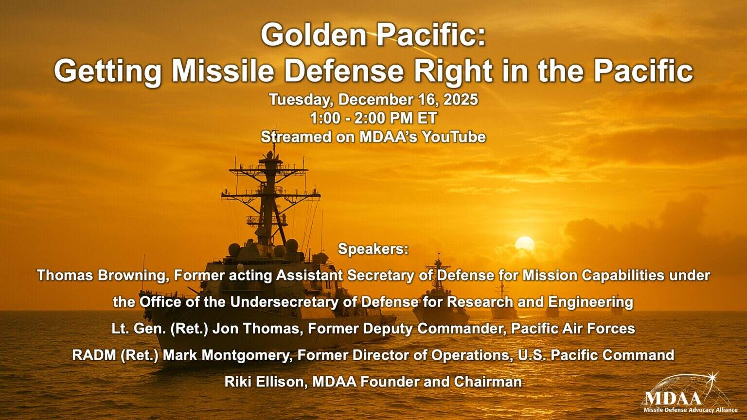 Virtual CRT: Golden Pacific: Getting Missile Defense Right in the ...